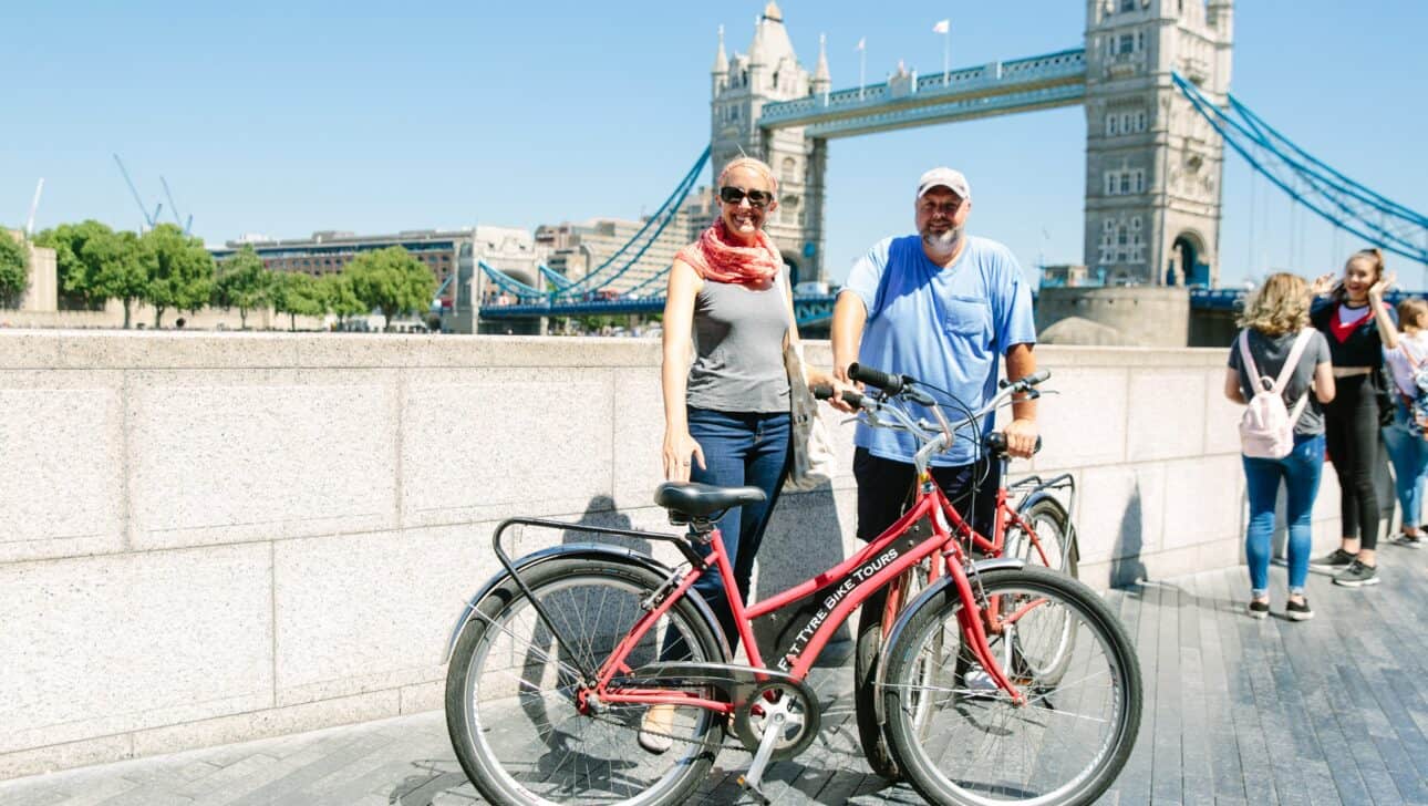River Thames Bike Tour with Borough Market Lunch Stop | Fat Tire Tours