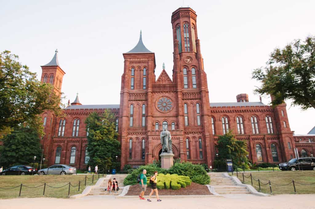 Smithsonian Castle - Fat Tire Tours